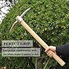 Amazon.com : icross-ep Garden Pick Mattock Hoe, Pickaxe Heavy Duty Pick ...