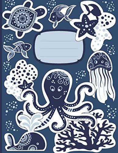 My Big Write and Draw Journal: Ocean Underworld Drawing Journal. Whales ...
