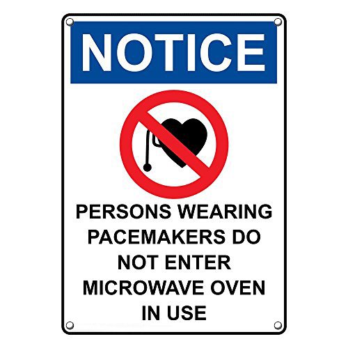 Amazon.com: Weatherproof Plastic Vertical OSHA Notice Persons Wearing ...