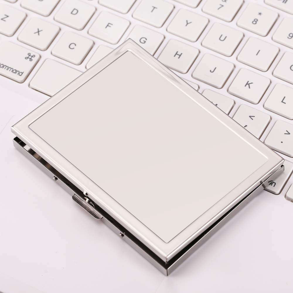 Snapklik.com : Stainless Steel Extra Slim Cigarette Case Metal ...
