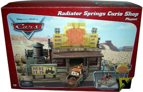 Amazon.com: Disney Cars Toys Cars Radiator Springs Curio Shop : Toys ...