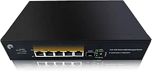 Amazon.com: Elfcam® - 10Gb Managed Switch, Managed Fibre Optic Switch ...