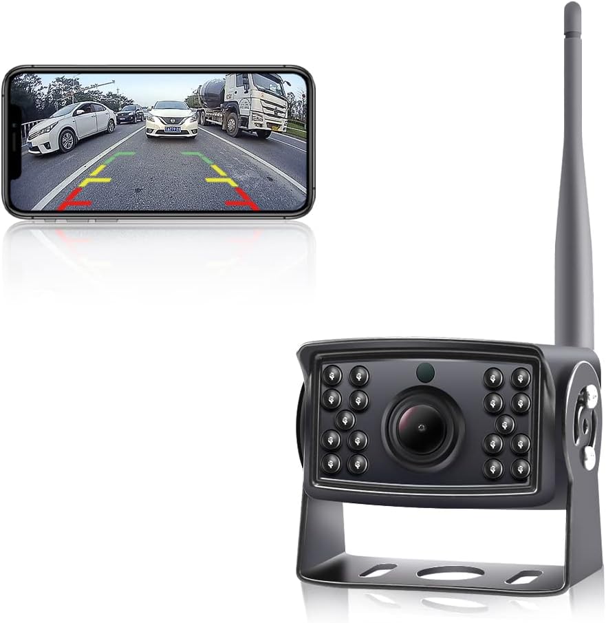 Amazon.com: GreenYi WiFi Car Wireless Backup Camera, GreenYi 5G 720P HD ...