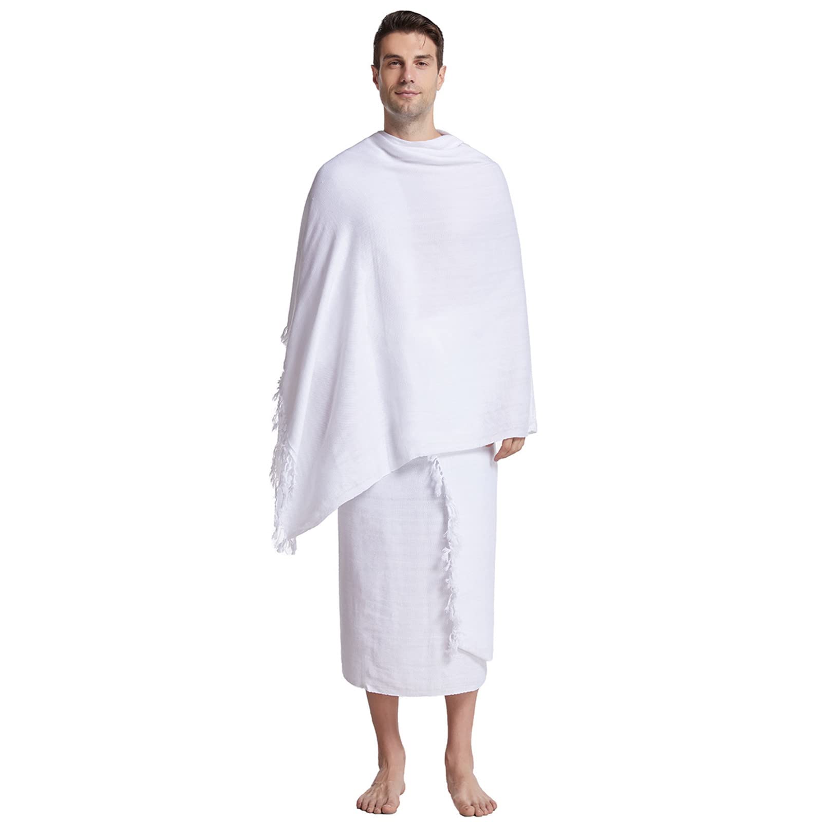 Keephen Ihram Pilgrimage Towel For Muslim Arab Mecca Hajj Clothes ...