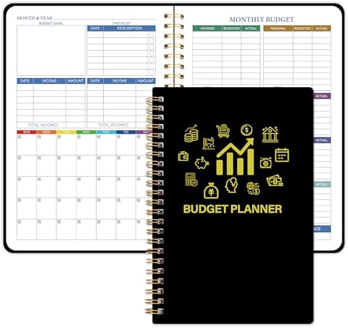 Budget Planner - Monthly Financial Planner Organizer with Expense ...