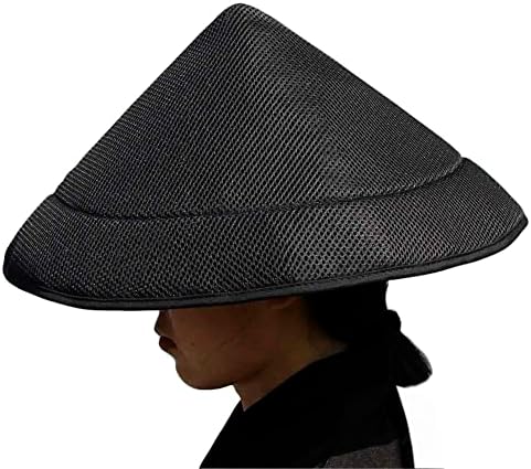 Black Sun Hat Samurai Mask Samurai Armor Samurai Hat Rice Hat Chinese ...
