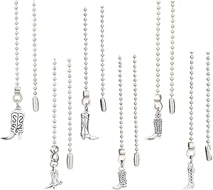 Amazon.com: DICOSMETIC 6 Styles Western Cowboy Ceiling Fan Pull Chain ...