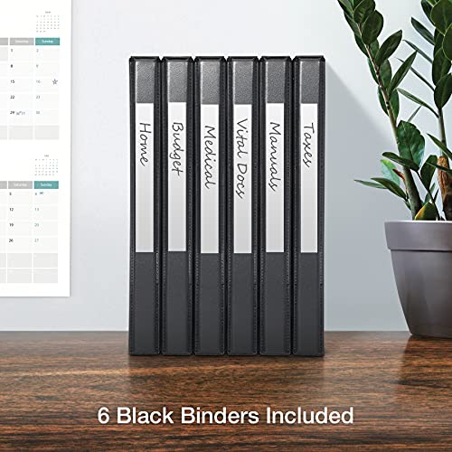 Snapklik.com : Oxford 3 Ring Binders, 0.5 Inch ONE-Touch Easy Open D ...