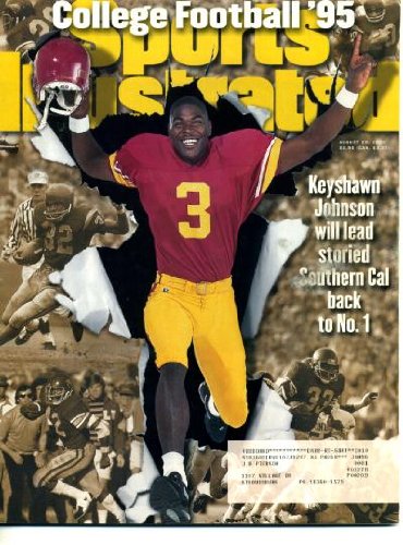 Sports Illustrated August 28 1995 Keyshawn Johnson/USC Cover, Warrick ...