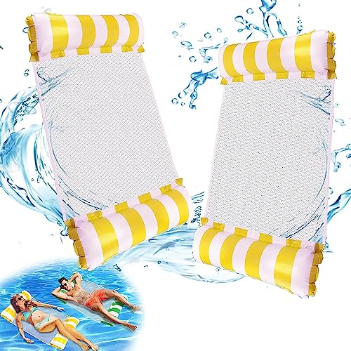 Pool Inflatables,Water Hammock Pool Inflatable Chairs Thicken ...
