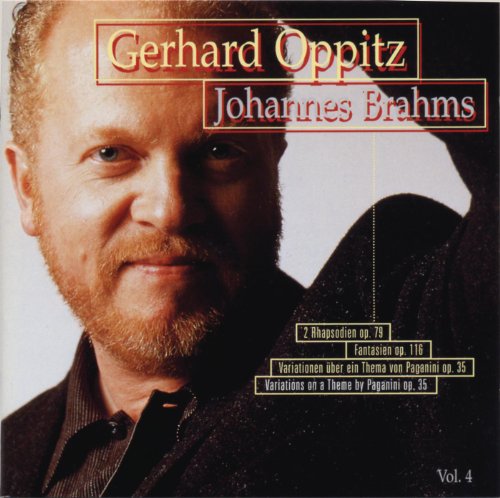Play Brahms: Rhapsody 79, Fantasy 116, Variations Paganini by Gerhard ...