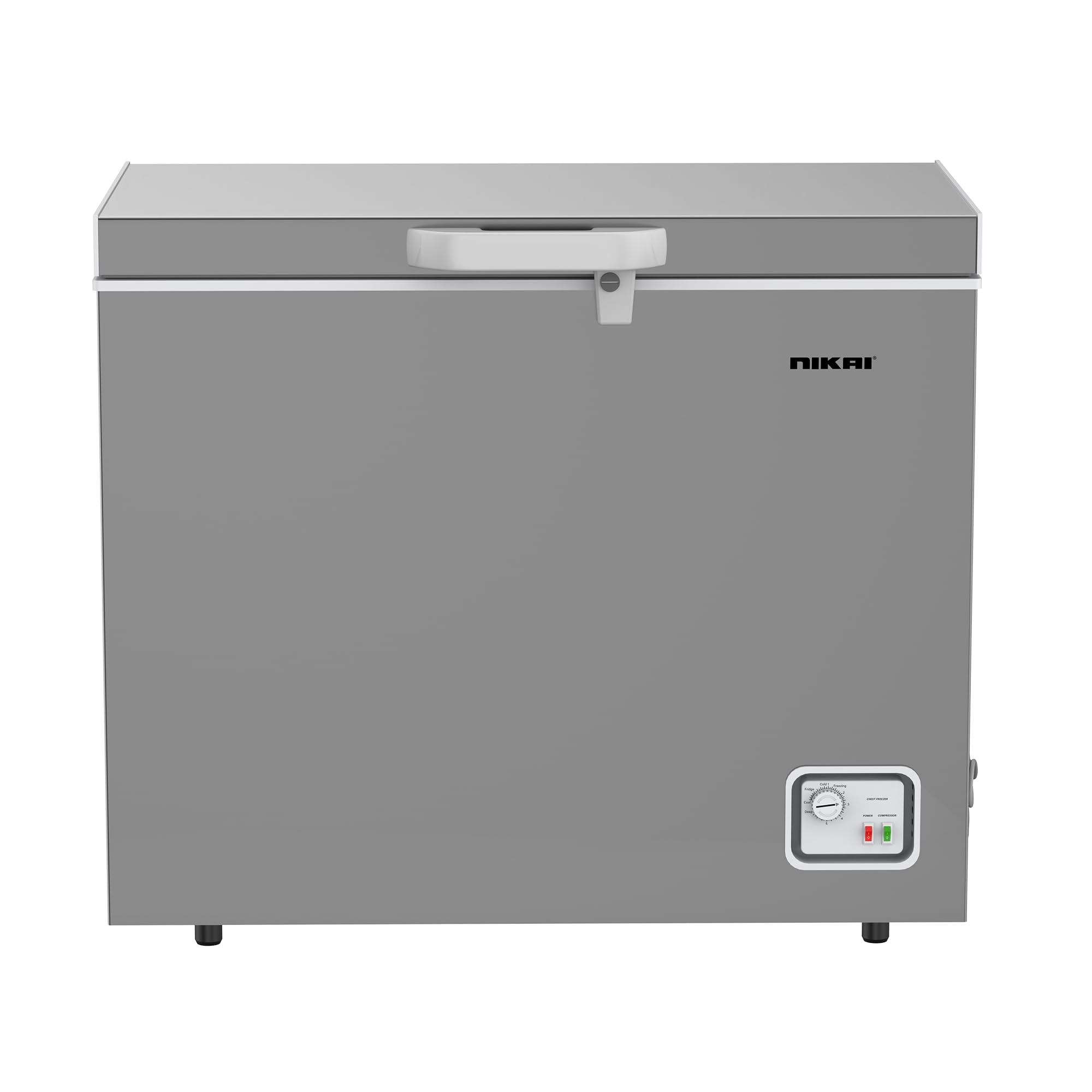 Nikai 260L Gross/198L Net, Single Door Chest Freezer with Storage ...