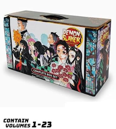 Amazon.in: Buy Demon Slayer Kimetsu no Yaiba Manga Box Set (Vol. 1-23 ...