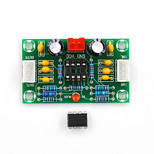Generic Mini Preamp Op Amp Module Amplifier Dual Channel NE5532 ...