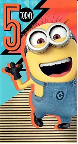 despicable me, birthday boy, birthday card : Amazon.co.uk: Stationery ...