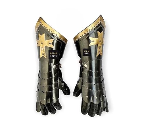 Knight Antique Gauntlet Armor Fully Functional Finger Armor Cosplay ...