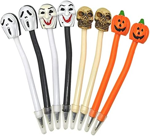 Amazon.com : Lopenle 18 PCS Novelty Halloween Ballpoint Pens Spooky ...