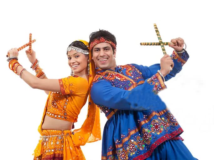 Dandiya Sticks Dance Premium Photo | Dandiya Sticks For Indian Folk