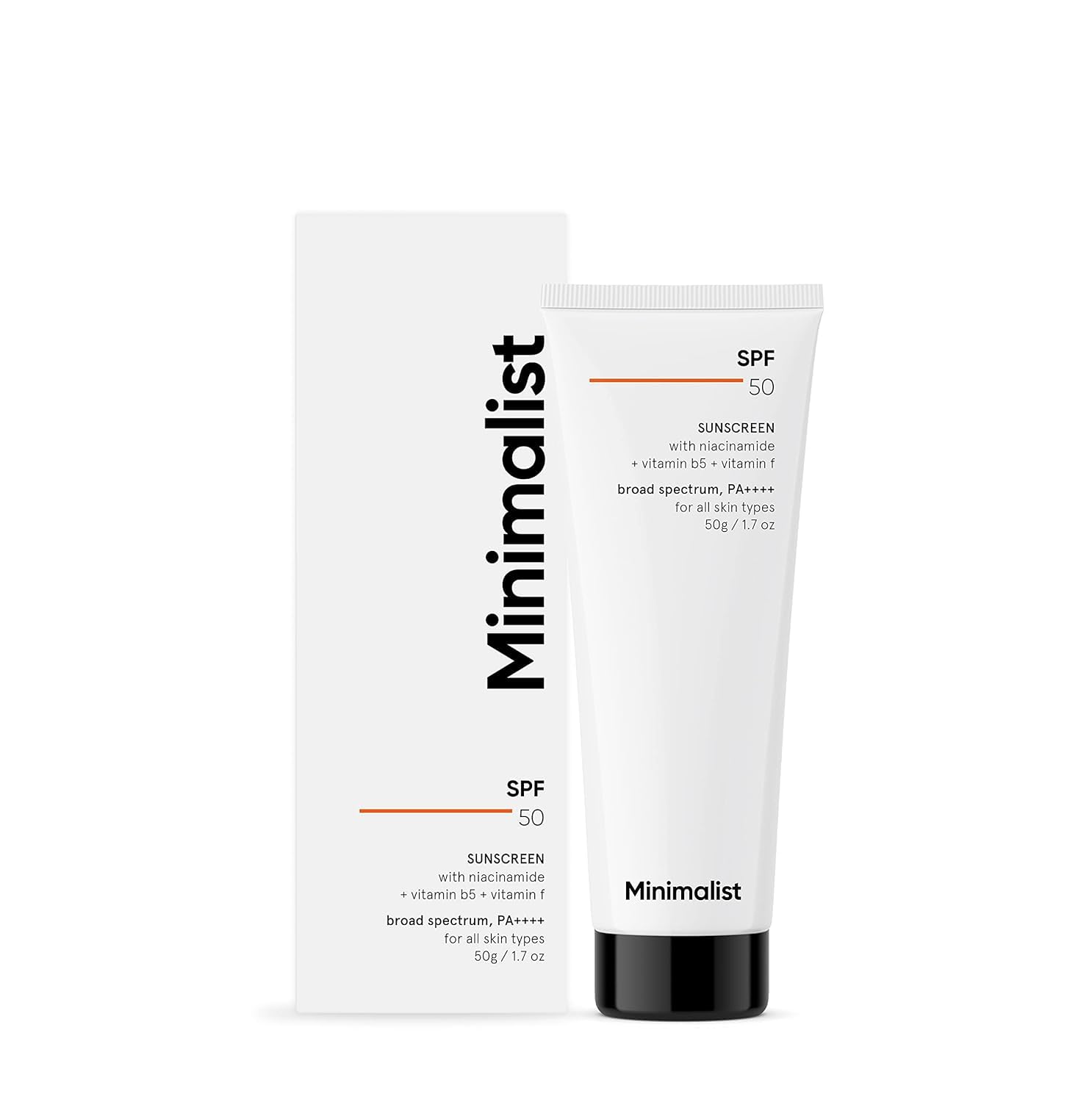 Amazon.com: Minimalist Sunscreen SPF 50 Lightweight with Multi-Vitamins ...
