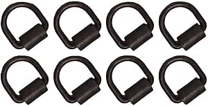 Amazon.com: (8) 1/2" D Ring for Weld-On Flatbed Truck for Trailer for ...