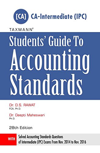 Amazon.in: Buy Students' Guide to Accounting Standards [CA-Intermediate ...
