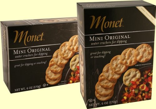 Amazon.com: Monet Original Mini Water Crackers (6 oz. Box)