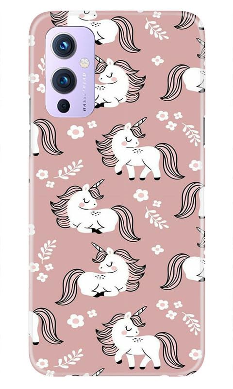 KABLA for One Plus 9 Back Cover Hard Plastic for Girls Boys Flowers 3D ...