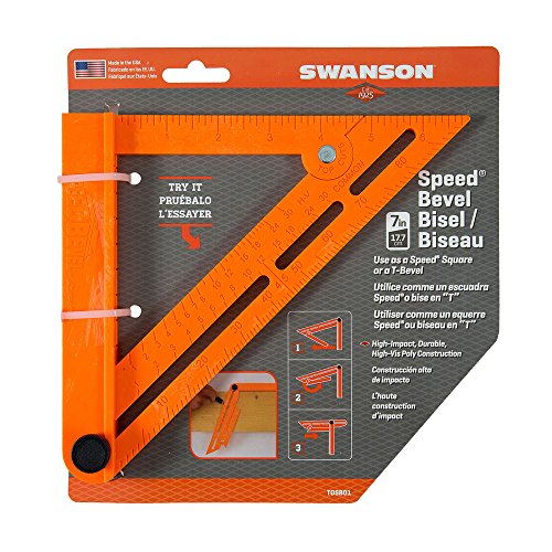 Snapklik.com : SWANSON TOSB01 Speed Bevel Folding Speed Square