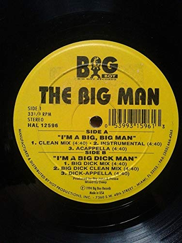 I'm A Big, Big Man: Big Man, The: Amazon.es: CD y vinilos}