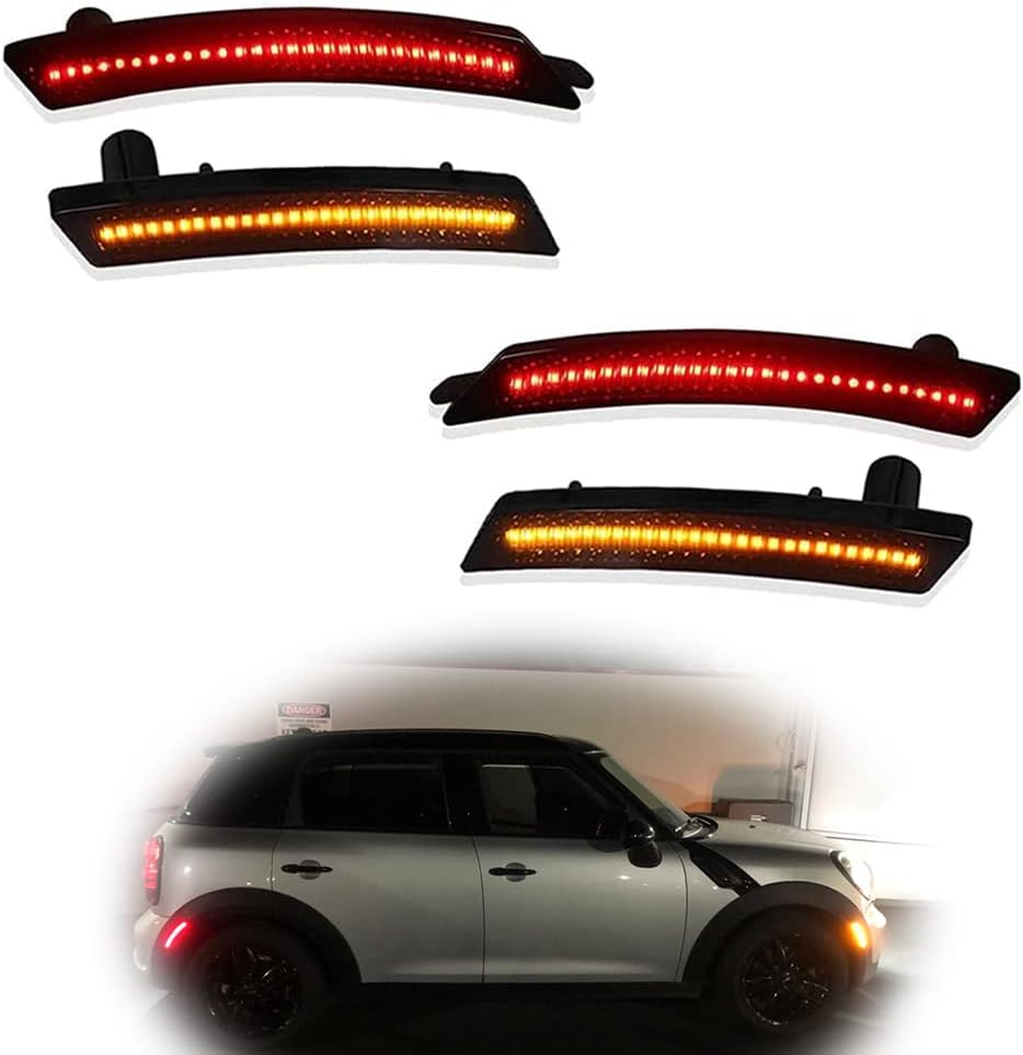 Amazon.com: GTINTHEBOX Smoked Lens Led Side Marker Light Kit for 2007 ...