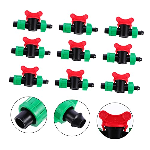 BESPORTBLE 10pcs Green Double Lock Valve Drip Control Valve for ...