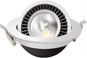 Ultra-Thin LED Recessed Round Lights Baffle Downlight Recessed ...