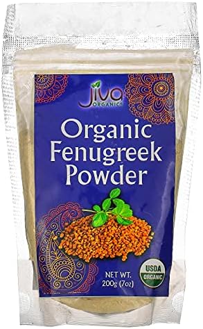 Amazon.com : Jiva Organic Fenugreek Powder 7 Ounce Bag - Non-GMO, Vegan ...