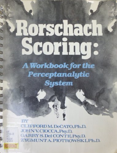 Rorschach Scoring: Decato: 9780876303641: Amazon.com: Books