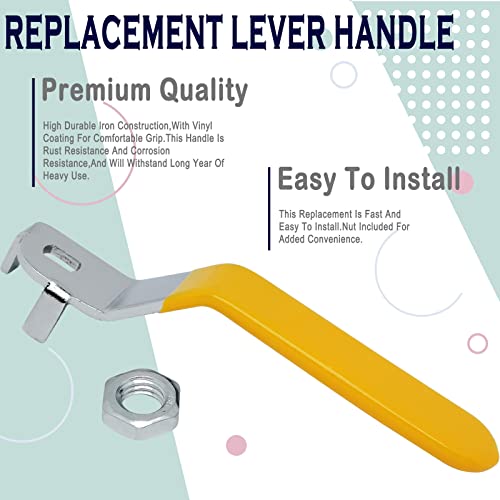 Iron Steel Ball Valve Handle for DN32 Ball Valve,Valve Switch Handle ...