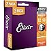 Amazon.co.jp: Elixir エリクサー アコースティックギター弦 3セット プロモーションパック NANOWEB 80/20 ...
