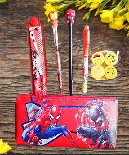 GoMerryKids 1 Combo of Kids Lock Diary for Boys with Stationary Kit ...