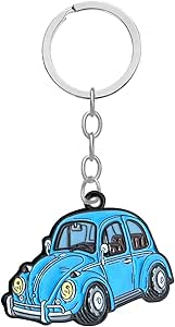 Amazon.com: BENDCOKO Car Keychain Compatible for VW Beetle Bug,Metal ...