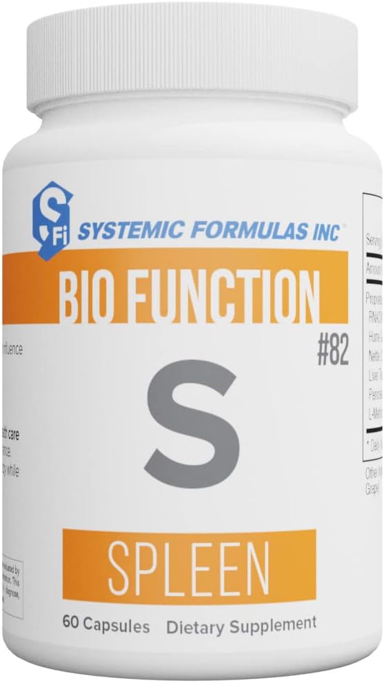Amazon.com: Systemic Formulas S - Spleen 60 Capsules Bio Function #82 ...