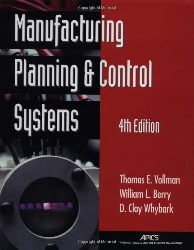 Buy Manufacturing Planning and Control Systems Book Online at Low ...