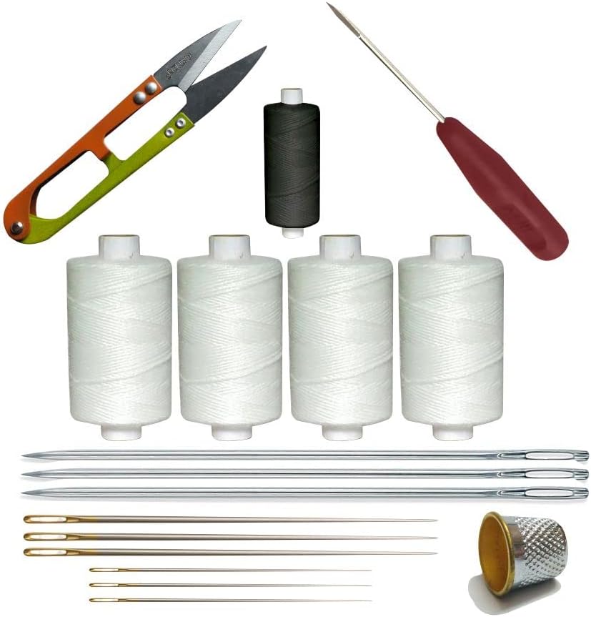 Book Binding Thread/Long Eyed Nickel Book Binder Needles/ 1 Thread ...