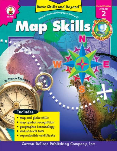 Amazon.com: Map Skills, Grade 2 (Basic Skills & Beyond): 9780887249600 ...