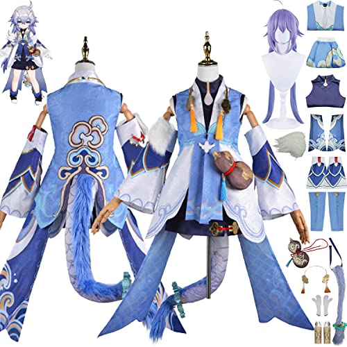 MAXCBD Honkai Star Rail Bailu Cosplay Costume Outfit Game - Want It All