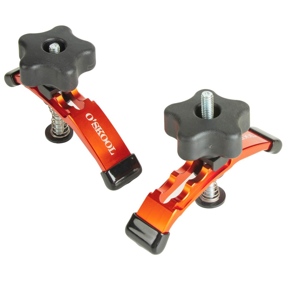 O'SKOOL Positionable T-Track Hold Down Clamp Kit, 5-3/8" L x 1-1/8 ...
