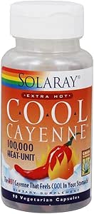 Amazon.com: Solaray - Cool Cayenne Extra Hot - 90 Capsules : Health ...