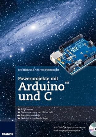 Powerprojekte mit Arduino und C: Schrittmotor - Distanzmessung mit Ultraschall ...