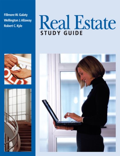 The Real Estate Study Guide: Galaty, Fillmore: 9781427795496: Books ...