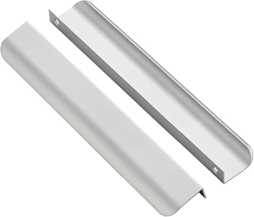 Ravinte 3 Pack Finger Pulls for Cabinets 192mm/7.5in Hole Center Tab ...