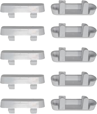 fiXte 10 x Window Drainage Cover Caps Weep Hole Covers for UPVC Windows ...