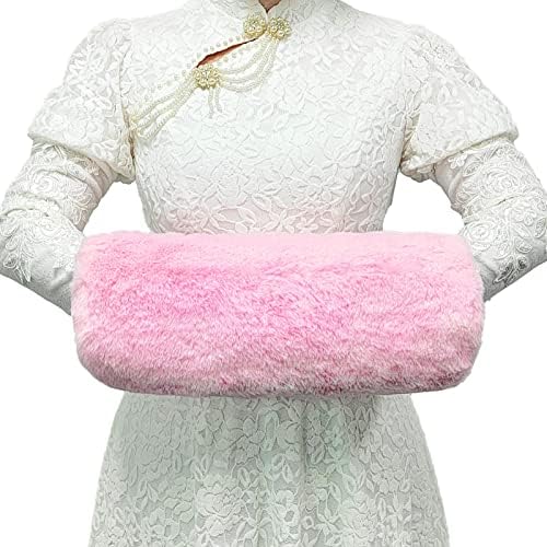 Hand Muffs, Women & Girl Faux Fur Muff for Arm Warming Hand in Winter ...